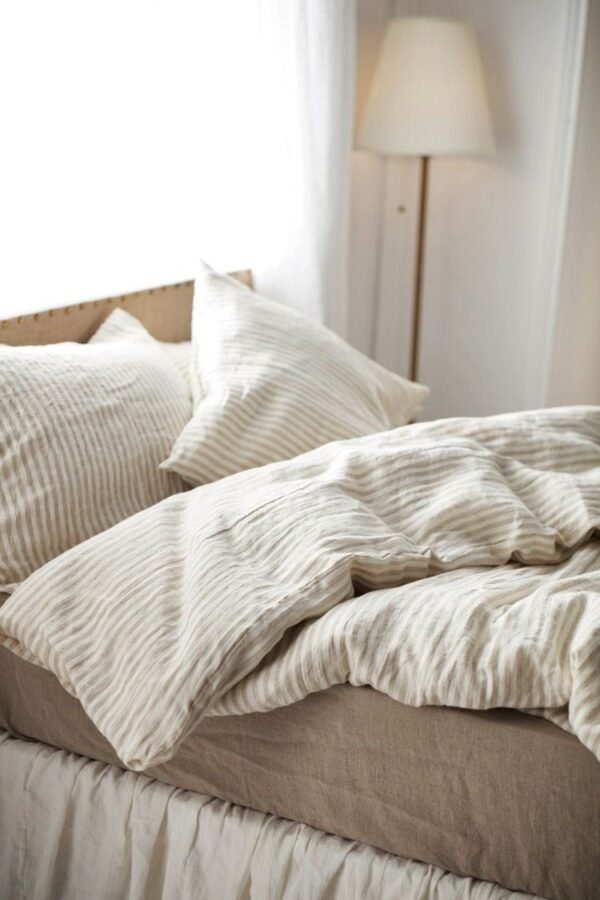 100% Flax Linen Bed Sheet set – LUSHNEST